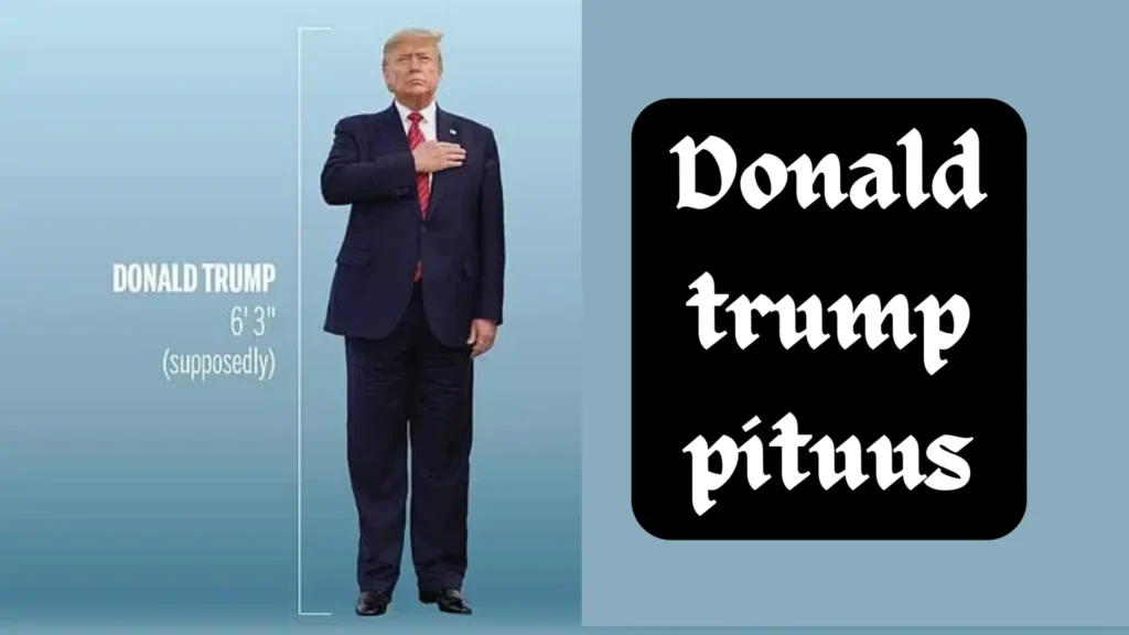 Donald Trump pituus ja miten se vertautuu muihin